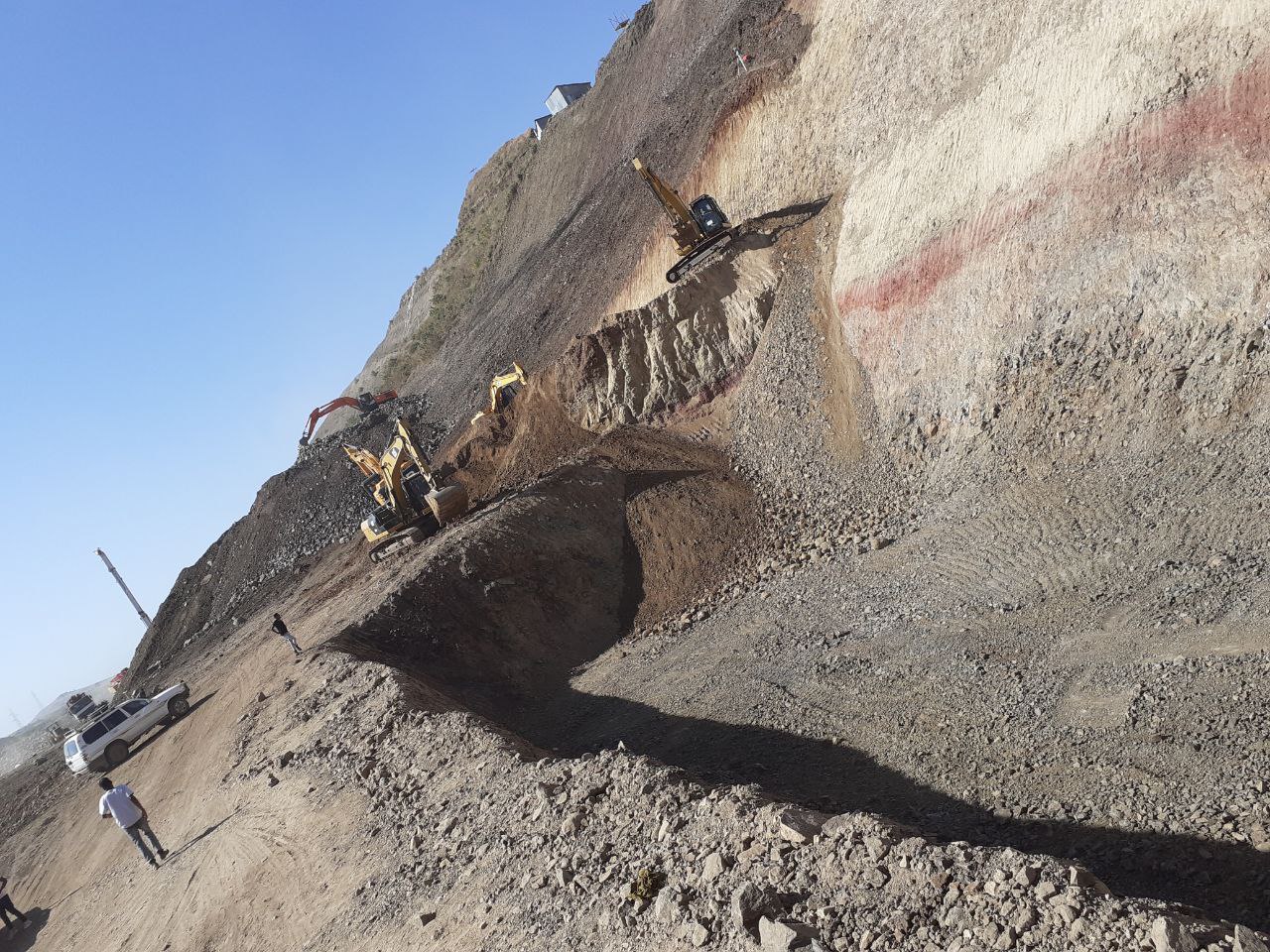Megech Dam Construction Project, Excavation and Clay Fill Production ...